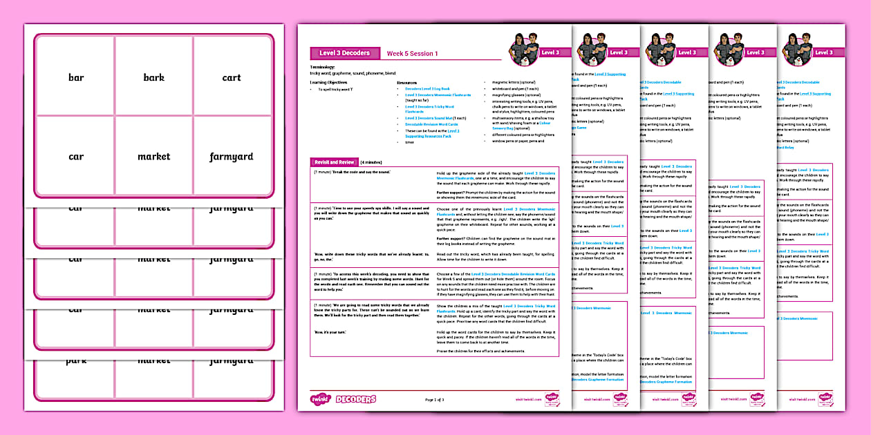 KS2 Decoders 'ar', 'or', 'ur', 'ow' Phonics Interventions
