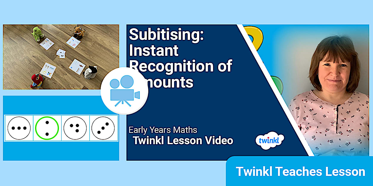 👉 Subitising Video Lesson | EYFS Maths (teacher made)