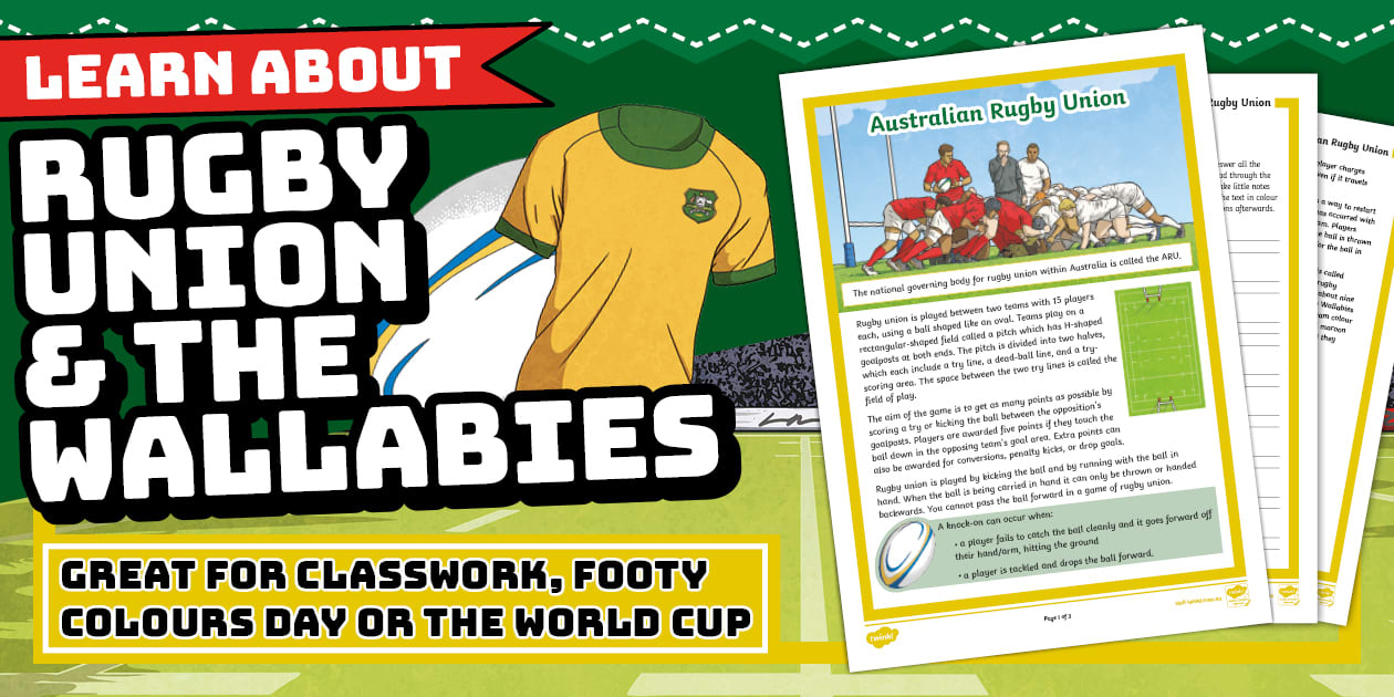 Rugby Union Reading Comprehension (teacher made) - Twinkl