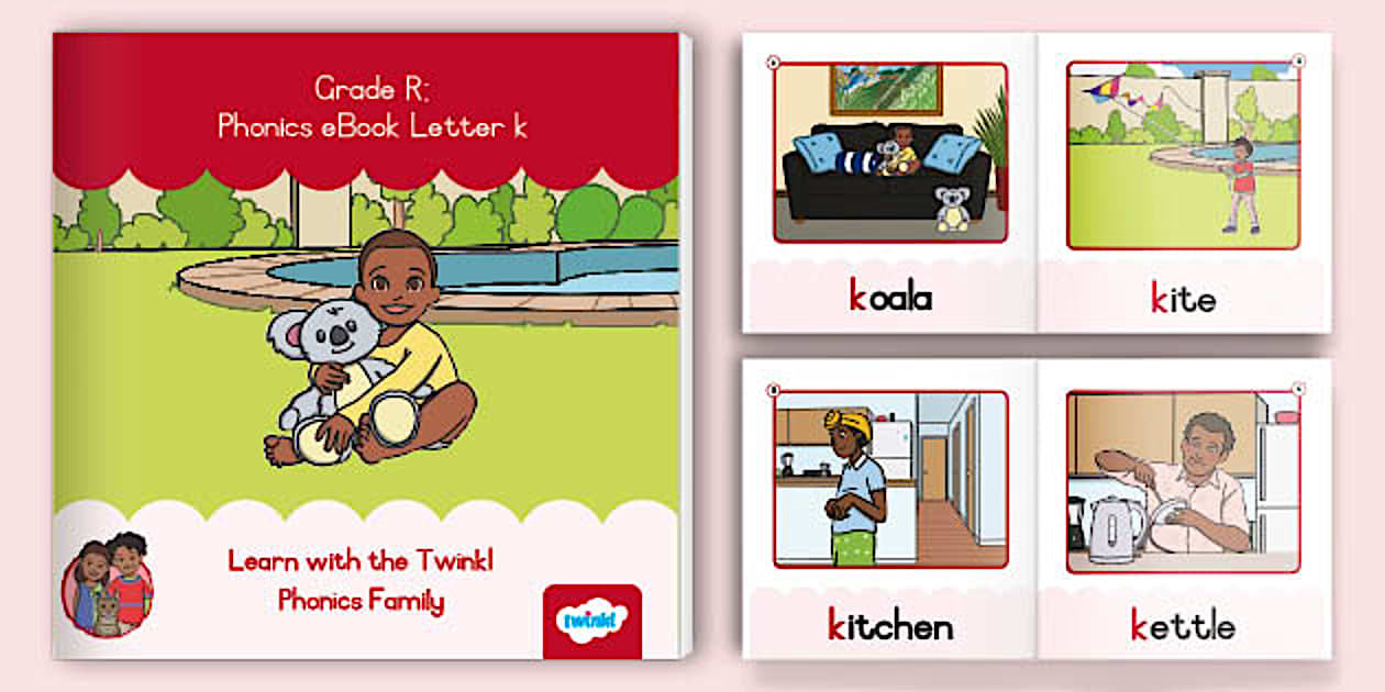 Grade R Phonics: eBook Letter k (teacher made) - Twinkl