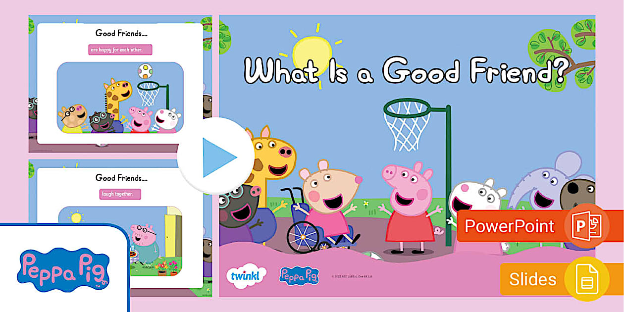 FREE! - Peppa Pig Presentation | Twinkl (teacher made)