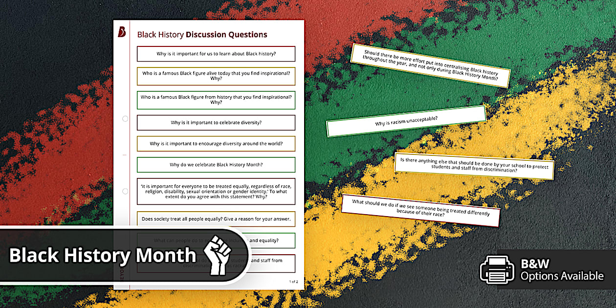 Black History Discussion Questions
