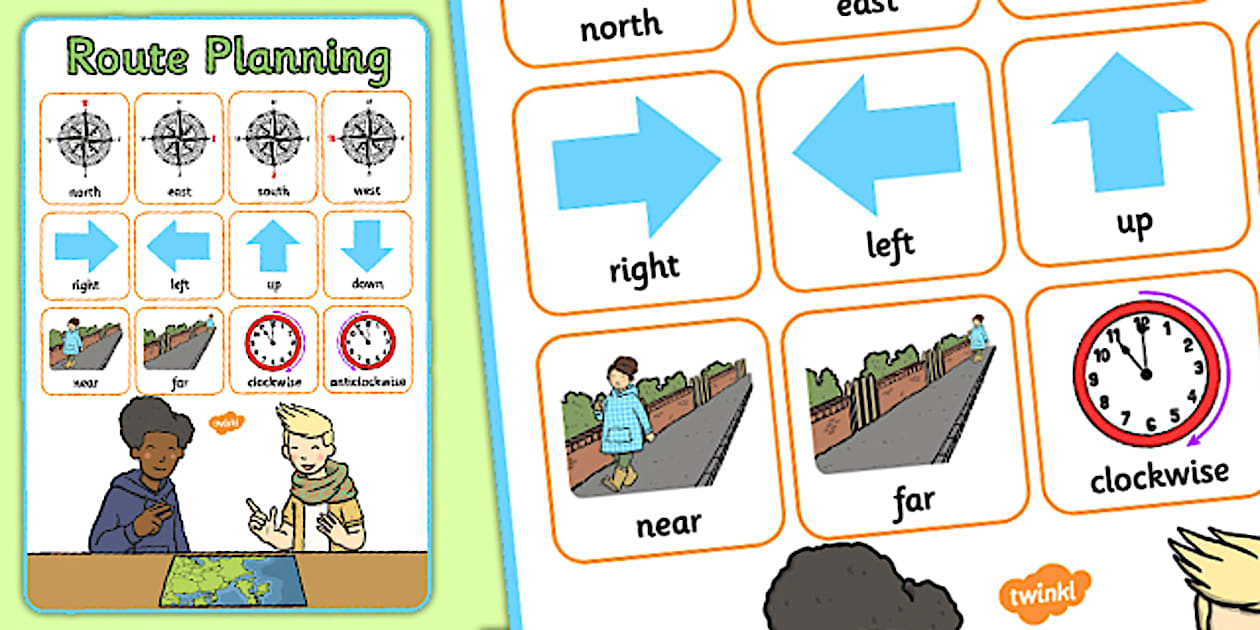Editable Route Planning Word Grid A4 (teacher made) - Twinkl