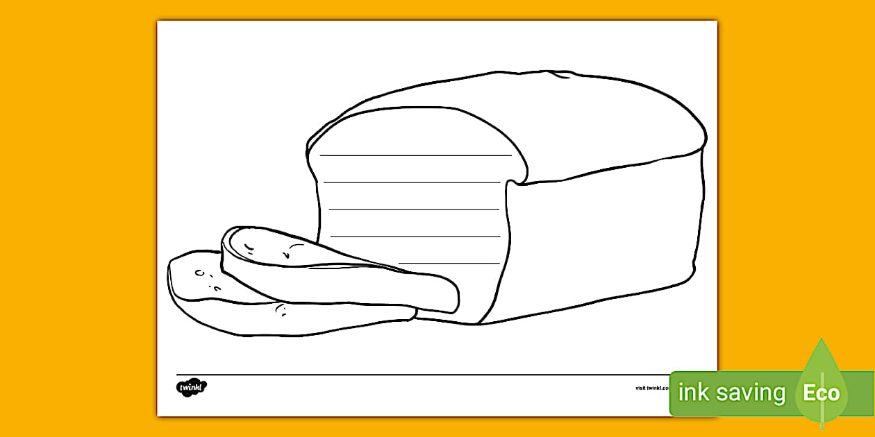 Bread Writing Template (Teacher-Made) - Twinkl