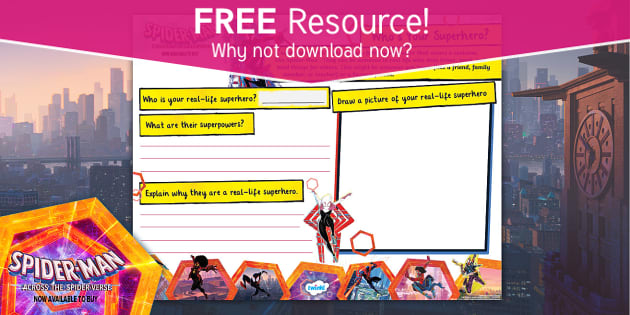 FREE Spider-Man™: Who's Your Superhero? Activity - Twinkl
