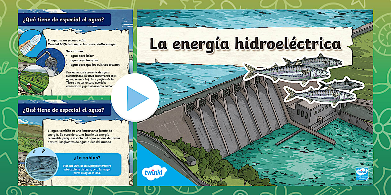 Presentación: La energía hidroeléctrica (teacher made)