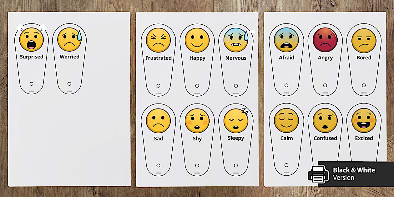 Beyond Cymru: Emotions and Feelings Fan (teacher made)