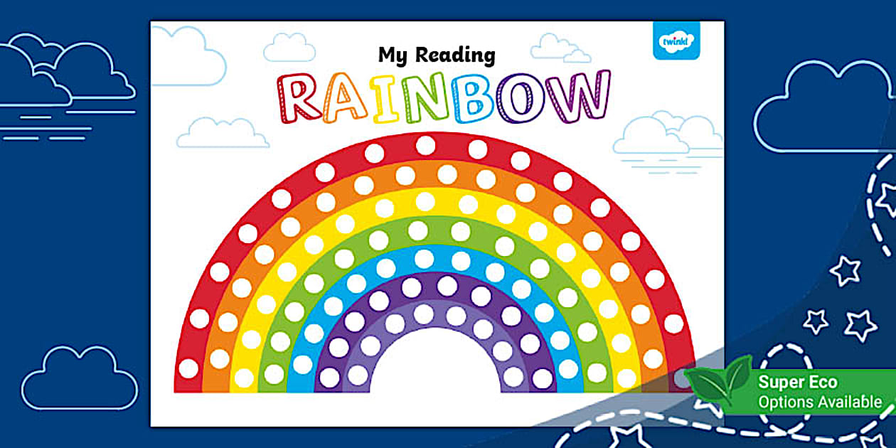 Rainbow Reading Log (Teacher-Made) - Twinkl
