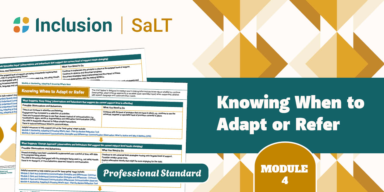 Kindergarten Adaptation Guidance Resource