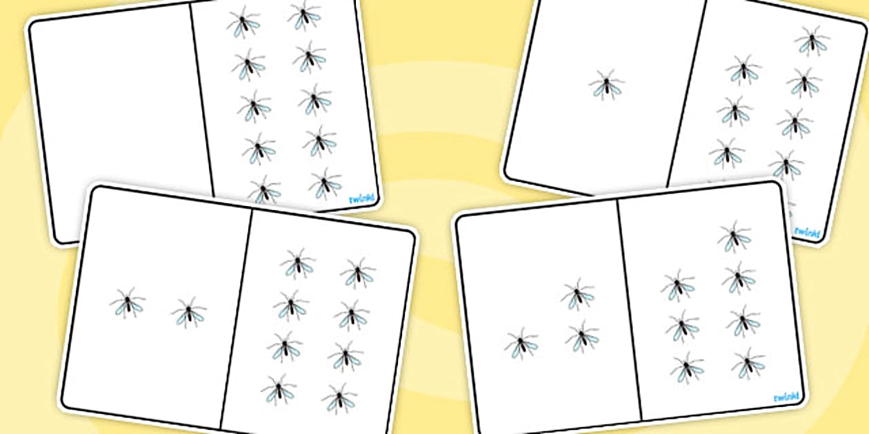 Crane fly Counting Number Bonds to 10 (Teacher-Made)