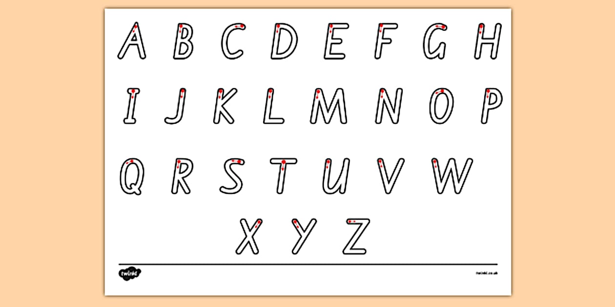 Letter Formation Alphabet Handwriting Sheet Uppercase New Zealand