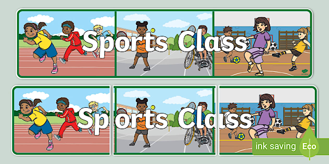 Sports Themed Classroom Display Banner (teacher made)