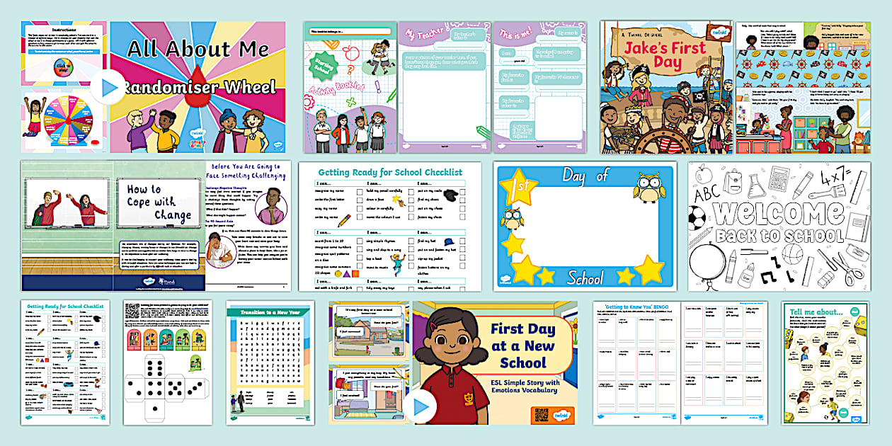 EYFS & KS1 Back To School Pack (teacher made) - Twinkl