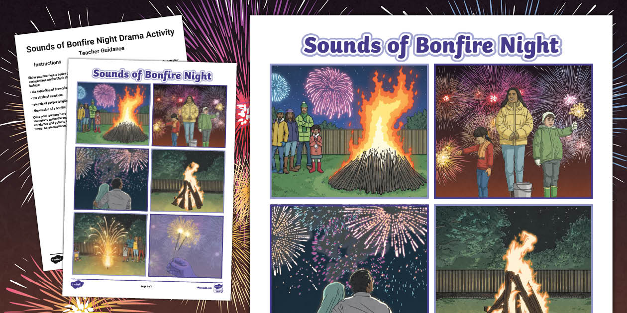 KS2 Sounds of Bonfire Night Drama Activity (Teacher-Made)