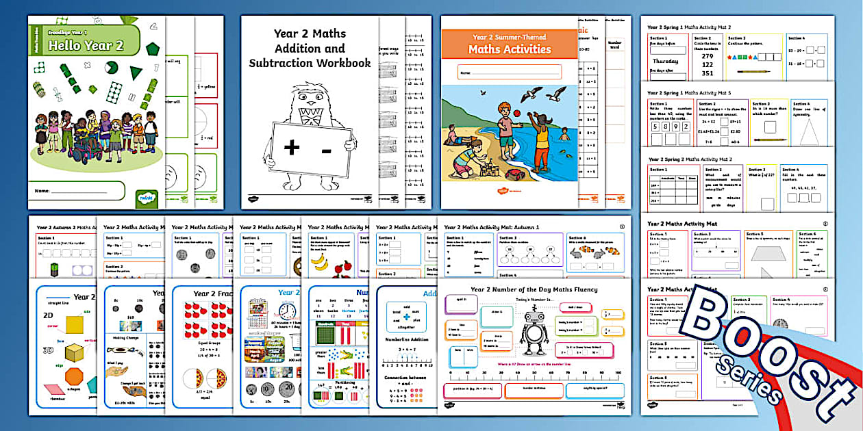 Boost Series - Boost Your Maths - Hong Kong Primary 2 Maths - Resource Pack