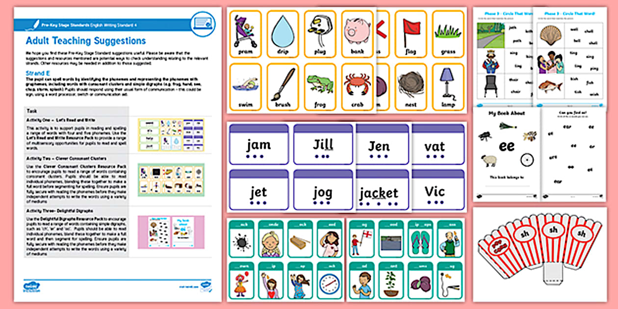 Pre-Key Stage Standards English Writing Standard 4 Strand E Resource Pack