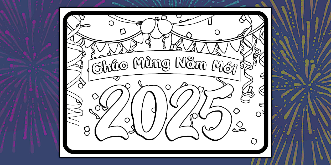 Tô Màu Tấm Lót Đĩa Ăn Chúc Mừng Năm Mới 2025