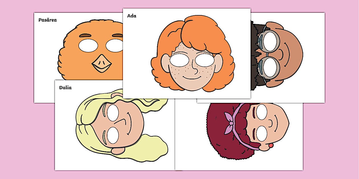 Șnurul care a adus primăvara – Măști pentru jocul de rol