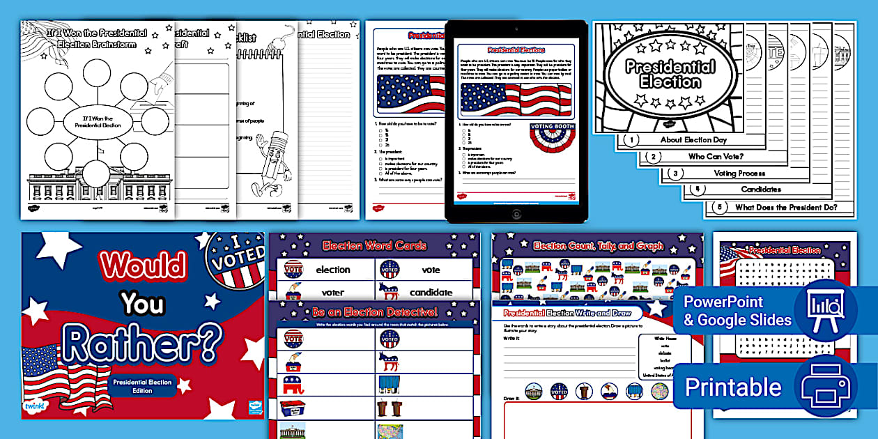 Election Day Activities for Elementary Students | Twinkl USA