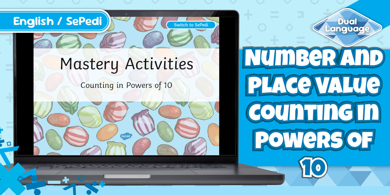 Gr 5 Place Value Counting in Powers of 10 PowerPoint