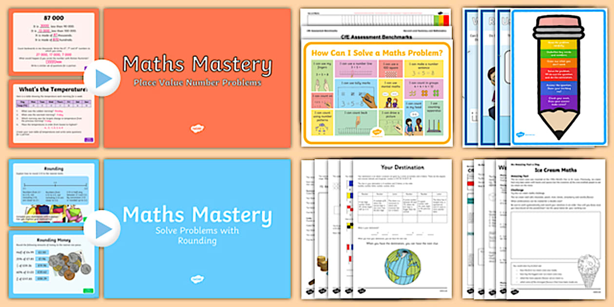 CfE Numeracy and Mathematics – Second Level – Problem Solving Resource