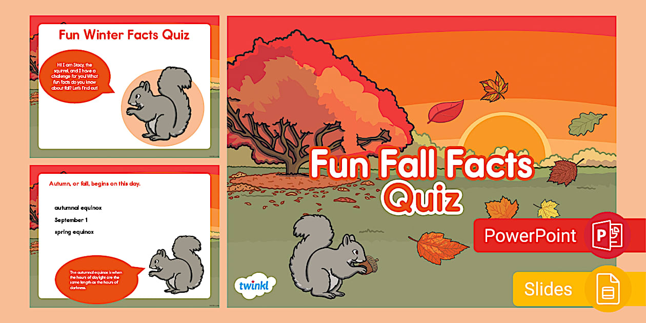 Fall Quiz | Prekindergarten Digital Resource | Twinkl USA