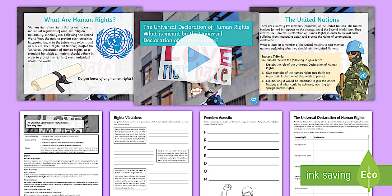 Human Rights Day Speech | Declaration of Human Rights