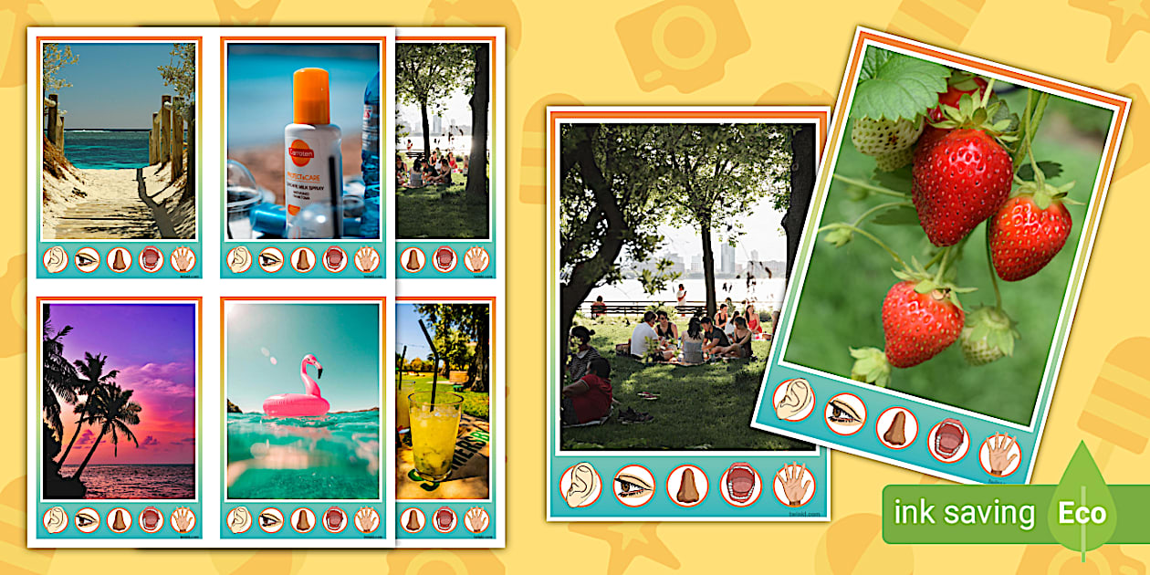 Summer Story Setting Photo Prompt Cards (teacher made)