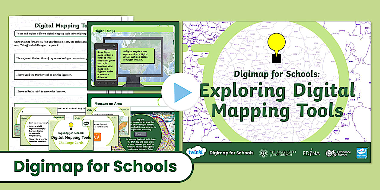 KS2 Digital Mapping using Digimap for Schools: Exploring Digital ...