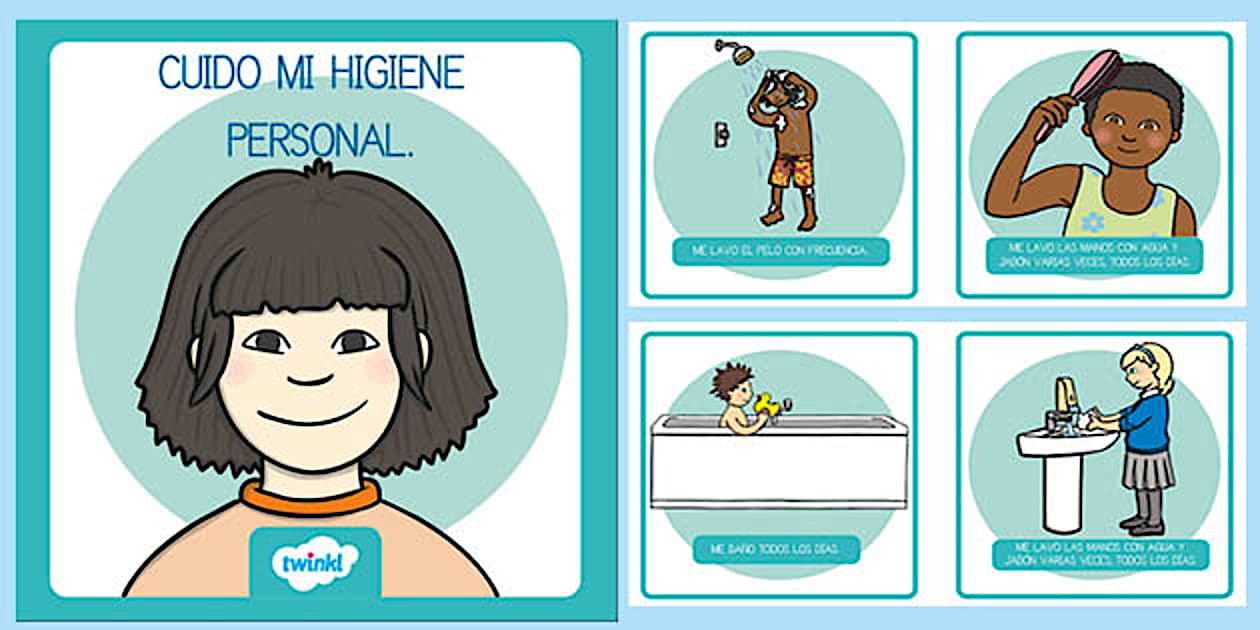 Ebook: Cuidado e higiene personal - Twinkl