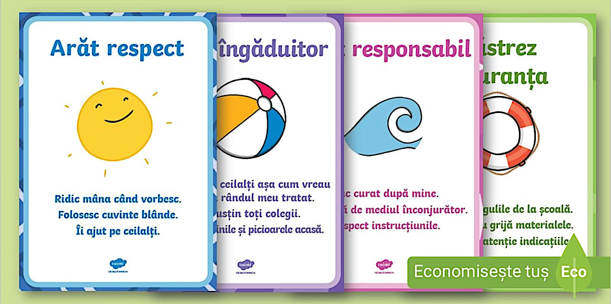 Regulile clasei noastre – Planșe