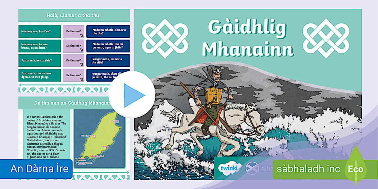 PowerPoint Gàidhlig Mhanainn - Cànan - FtMG