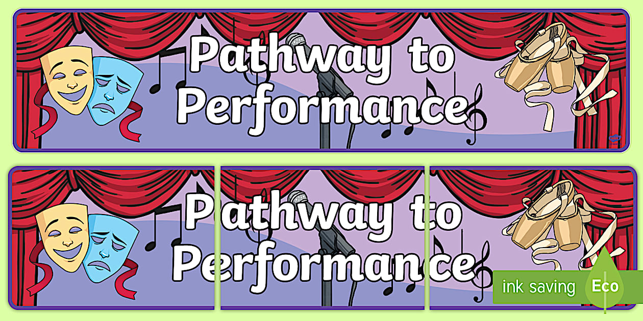 Pathway to Performance Display Banner (creat de profesori)