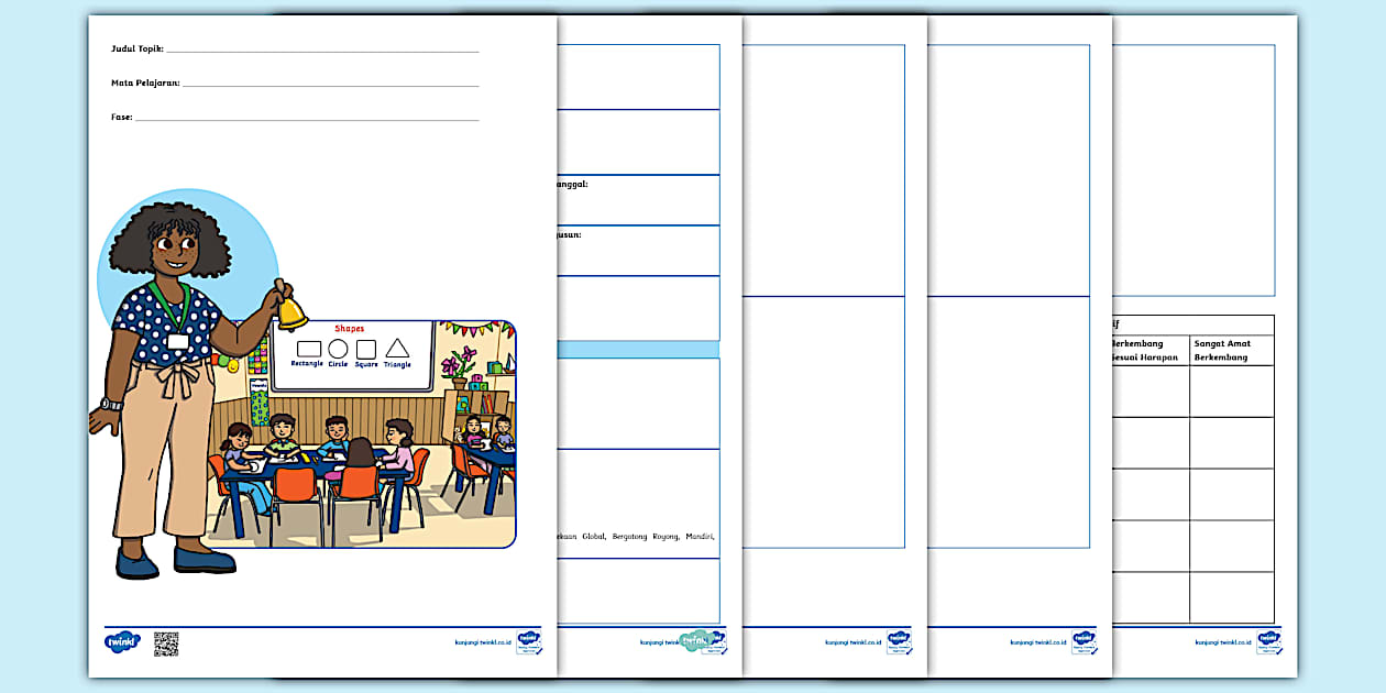 Template Modul Ajar Word: Backward Desain (teacher made)