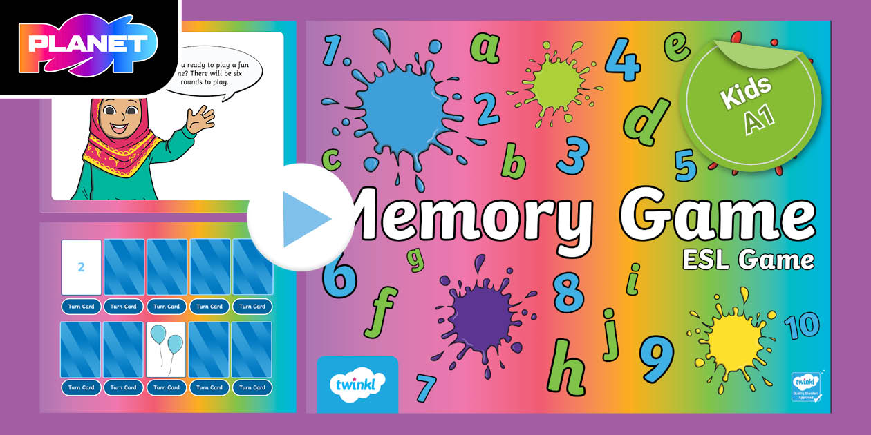 Twinkl ESL x Planet Pop Games - Level 1 Lessons 1-6 - Twinkl