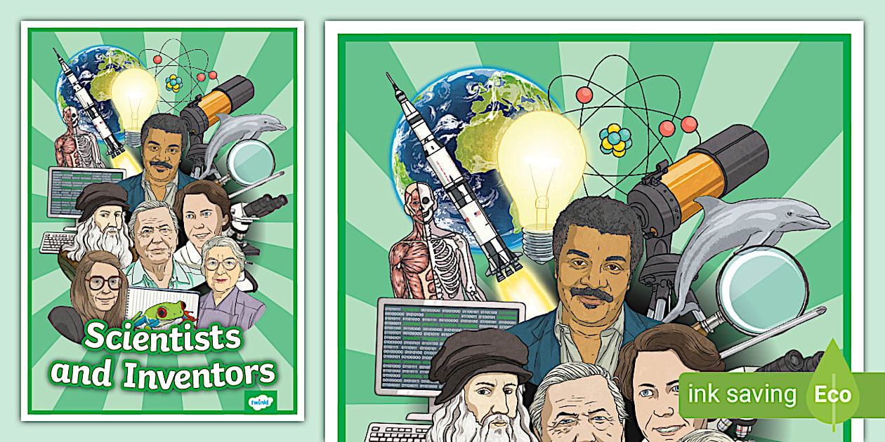 Scientists and Inventors Display Poster (teacher made)