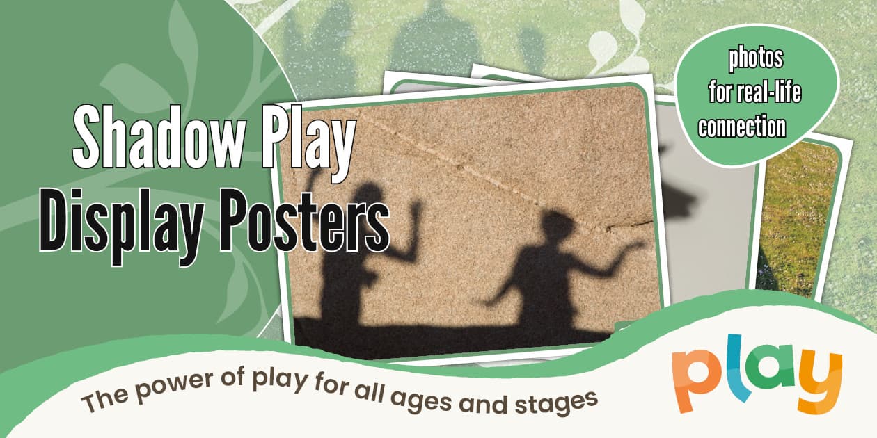 Shadow Play Photo Prompt Display Posters