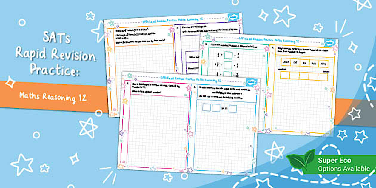 Maths SATs Questions - Rapid Revision - Maths Reasoning 12