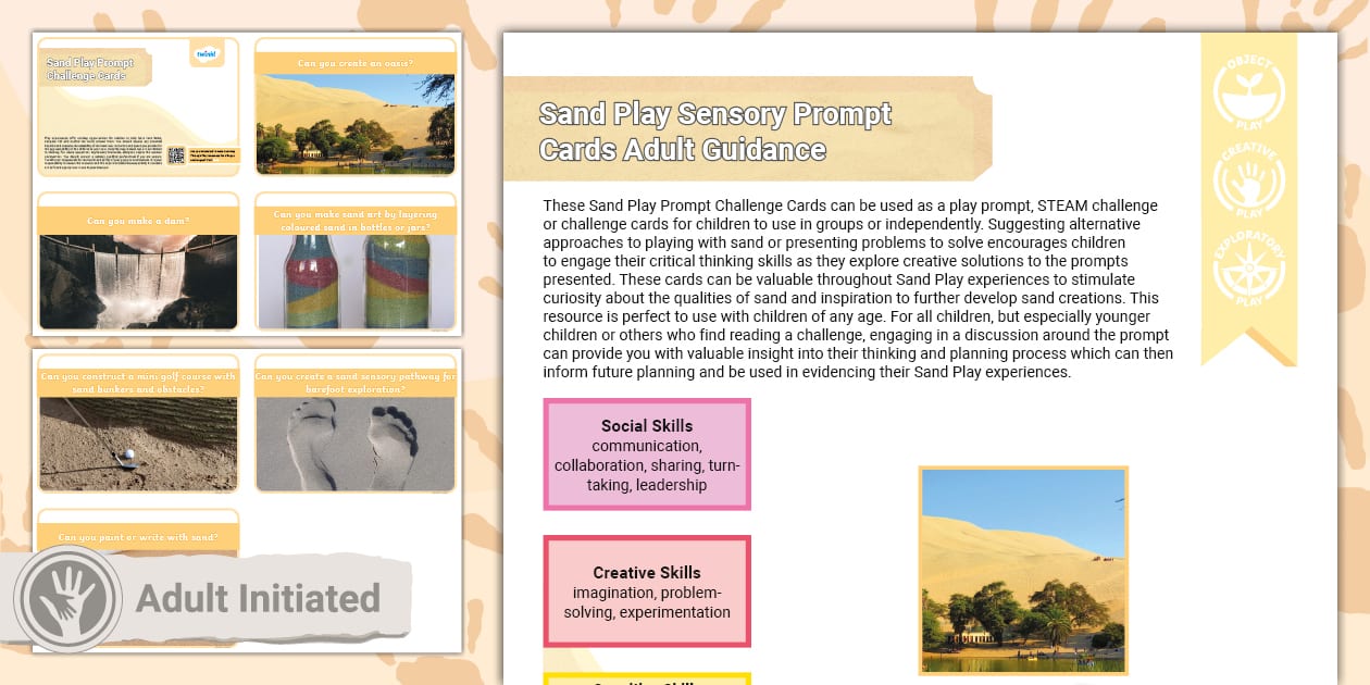 Play Prompt Challenge Cards | Twinkl Resources - Twinkl