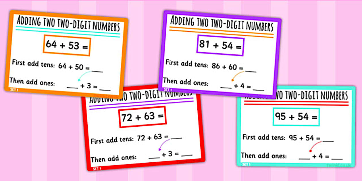Add Two Digit Numbers Crossing 100 But Not Crossing 10 Challenge