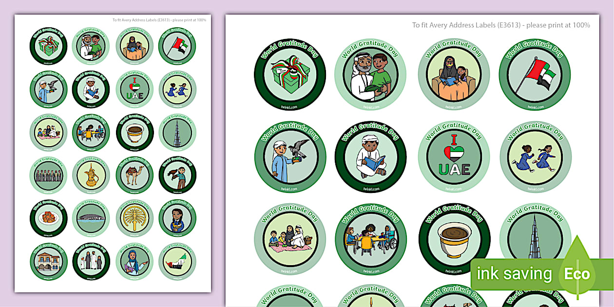 World Gratitude Day Stickers (teacher made) - Twinkl