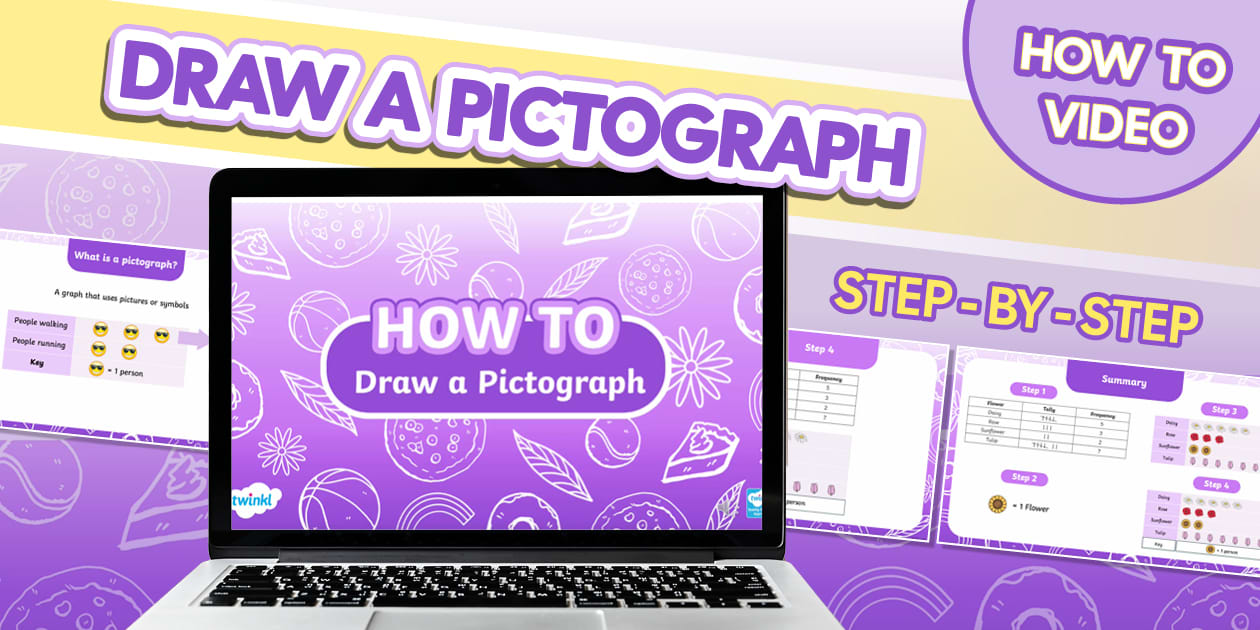 Intermediate Phase Maths How to Draw a Pictograph PowerPoint