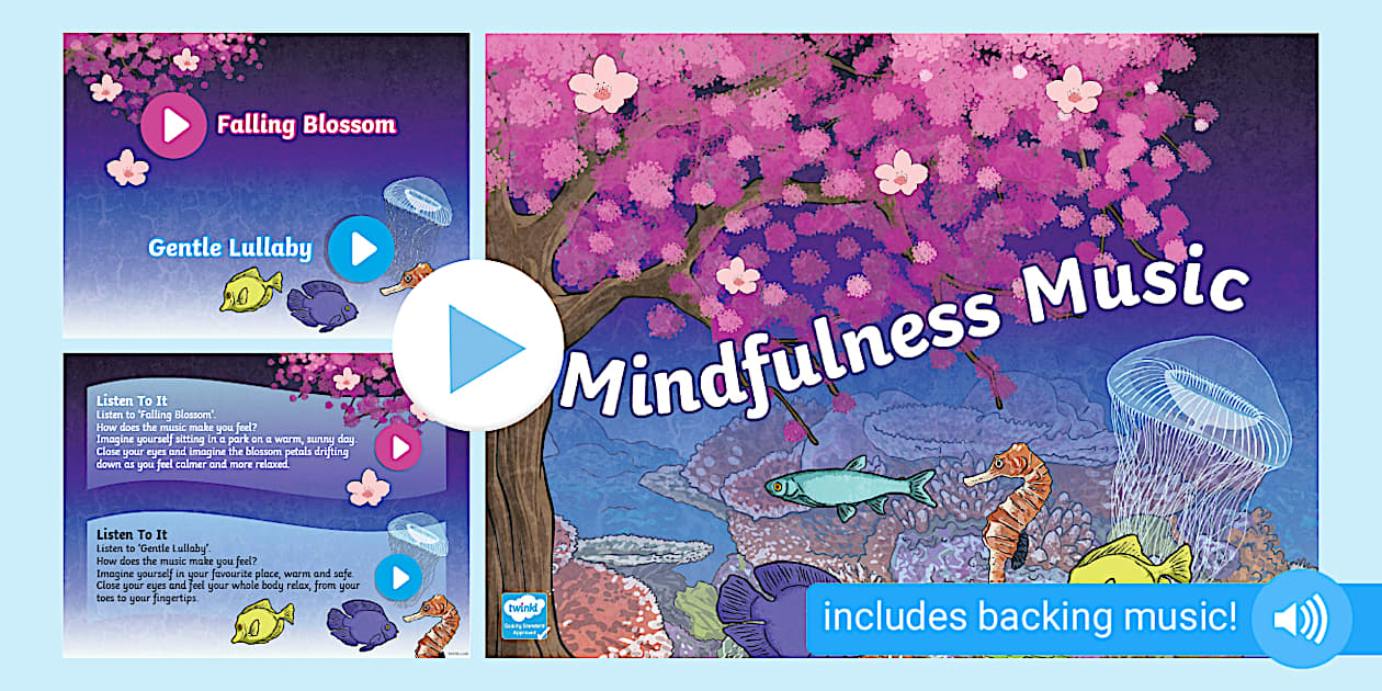 👉 Mindfulness Music (teacher made) - Twinkl