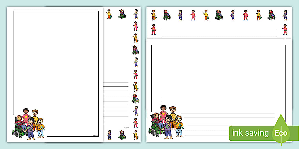 Pyjama Page Borders - KS1 (Teacher-Made) - Twinkl