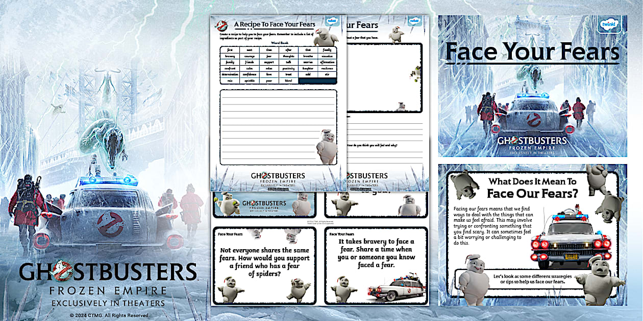 Ghostbusters: Face Your Fears SEL Lesson Pack
