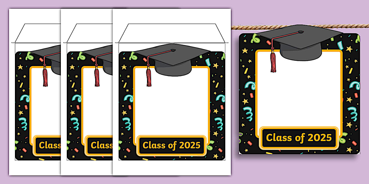 Graduation Display Bunting 2025 (teacher made) - Twinkl