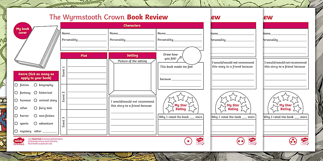 The Wyrmstooth Crown Differentiated Book Review - Twinkl