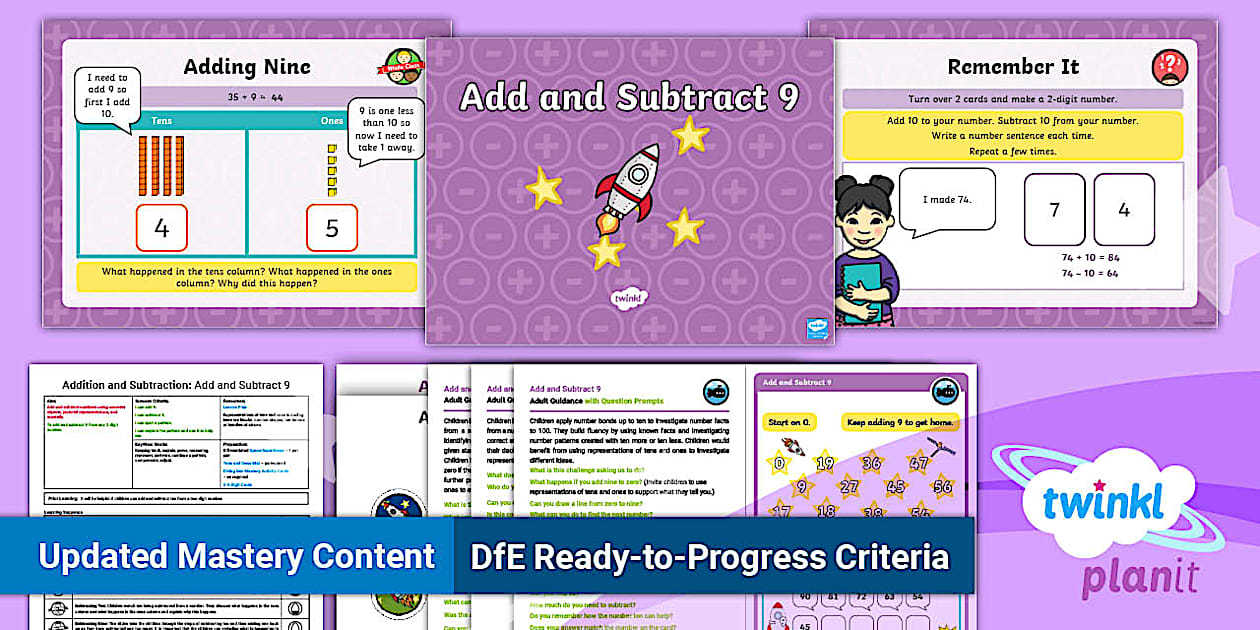 Y2 Addition and Subtraction Strategies PlanIt Maths Lesson 2