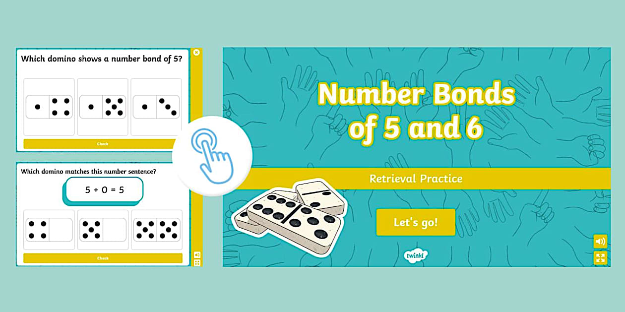 👉 Retrieval Practice: Number Bonds of 5 and 6 - Twinkl