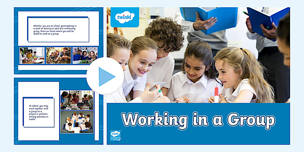 Working in a Group Social Situation (Teacher-Made) - Twinkl